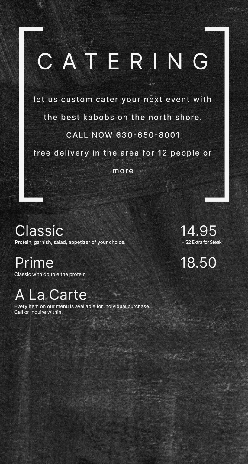 Siunik Mediterranean Catering – Armo Grill